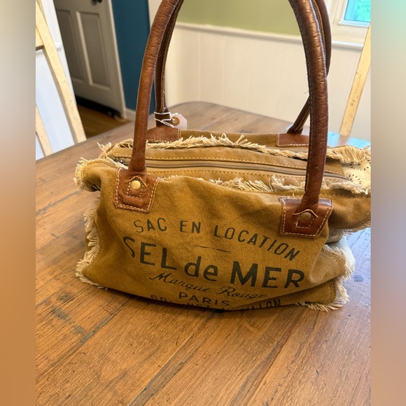 Myra Bag | Bags | Myra Bag Western Sel De Mer Weekender Travel Bag Made ...